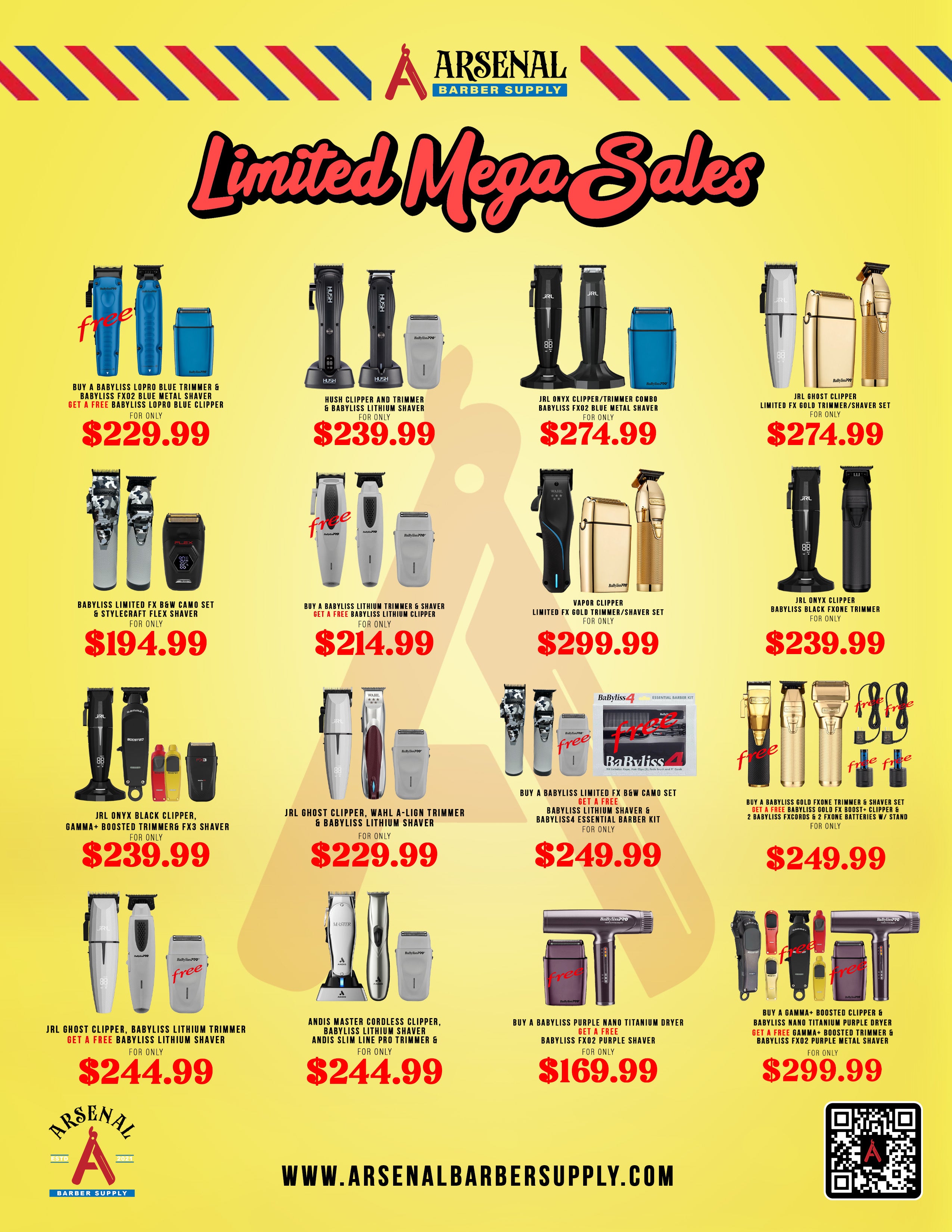 Featured Items – Arsenal Barber Supply