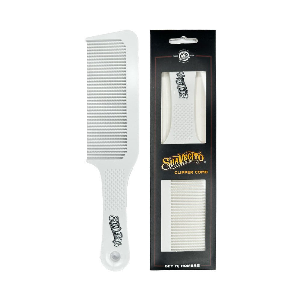 Suavecito Clipper Comb White – Arsenal Barber Supply