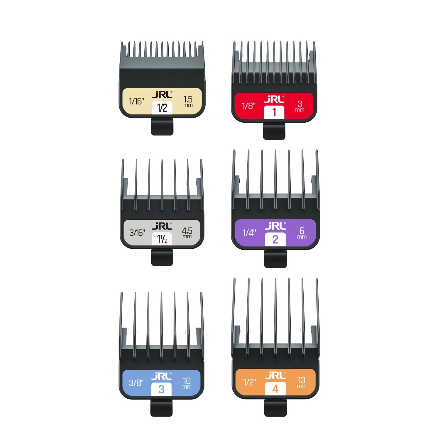 JRL Premium Double Magnetic Clipper Guards Set – Arsenal Barber Supply