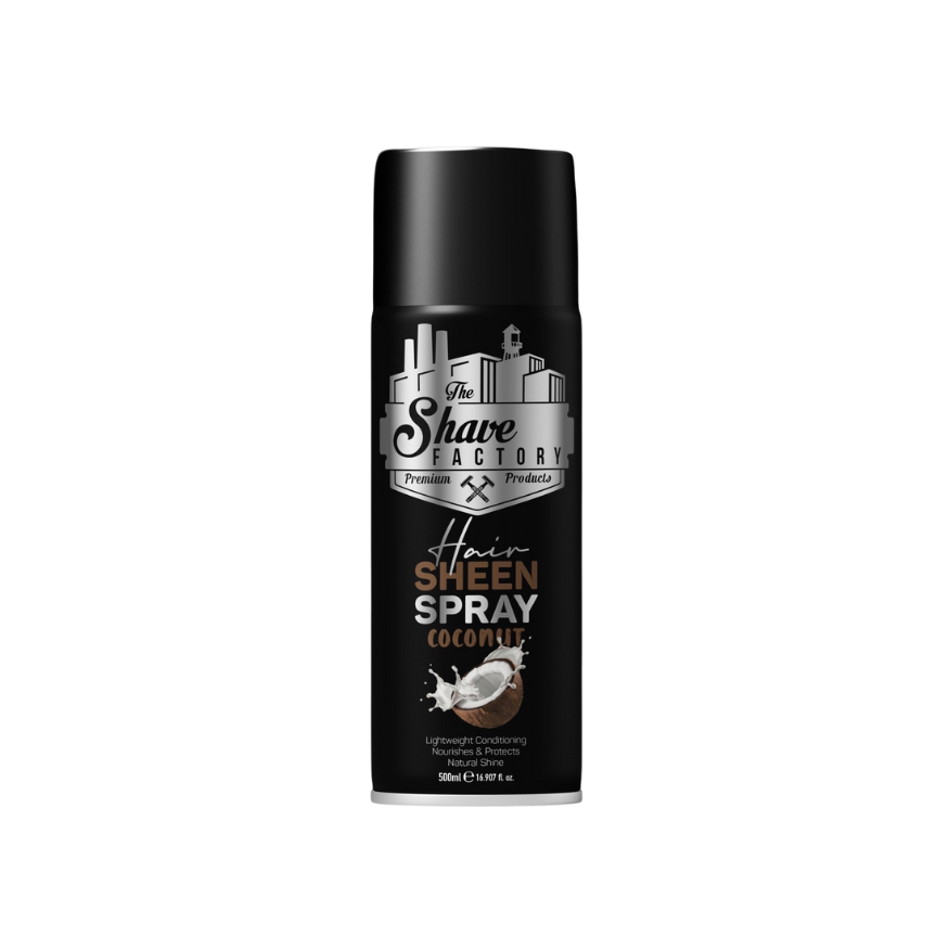 The Shave Factory Hair Sheen Spray – Arsenal Barber Supply