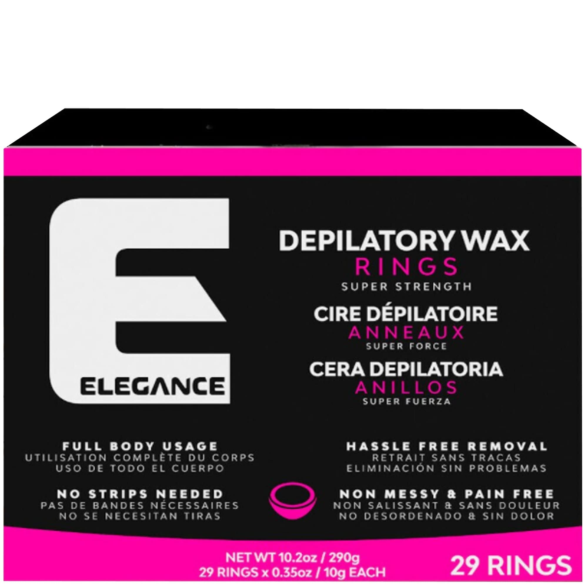Elegance Depilatory Wax 29 Rings – Arsenal Barber Supply