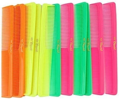 Cleopatra Comb Neon Mix #420 one dozen – Arsenal Barber Supply