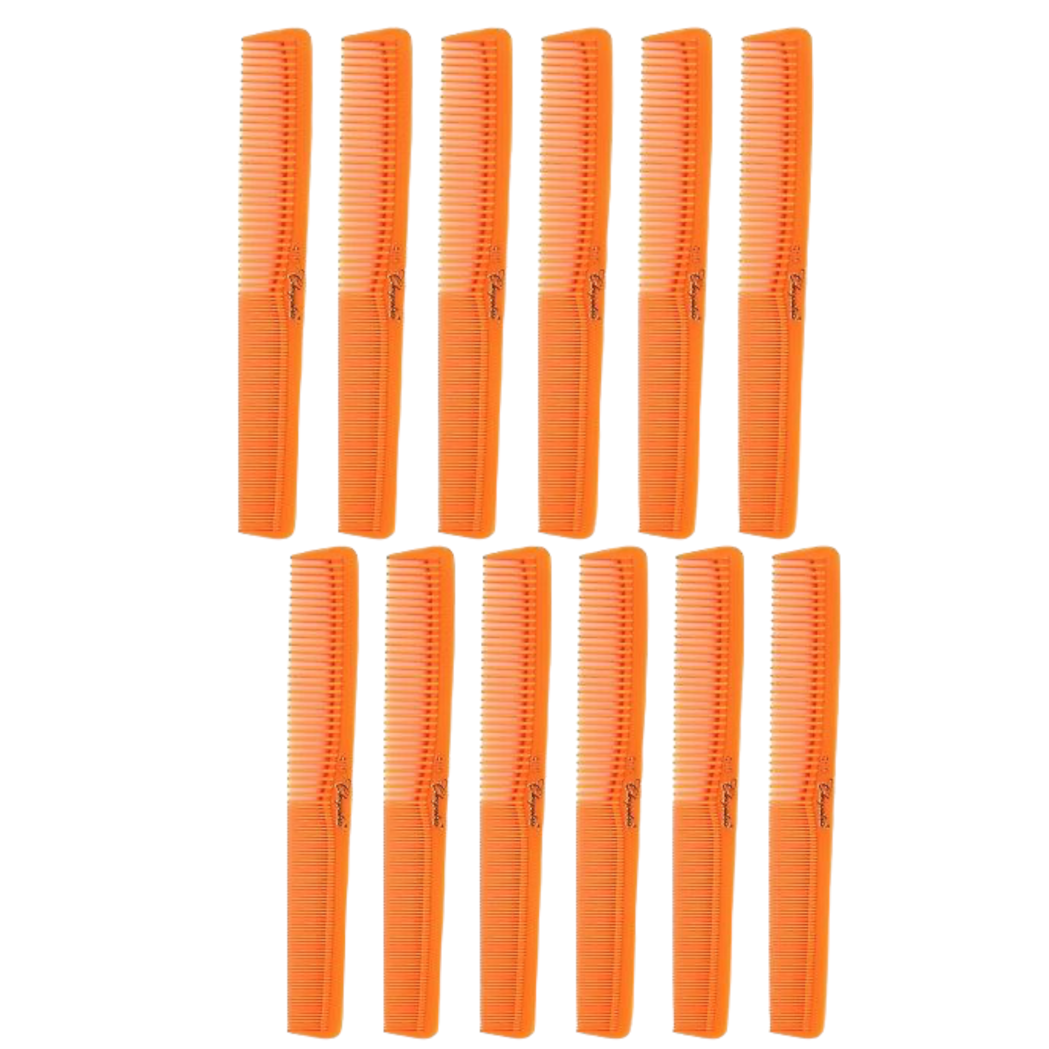 Cleopatra Comb Neon Orange #420 one dozen – Arsenal Barber Supply